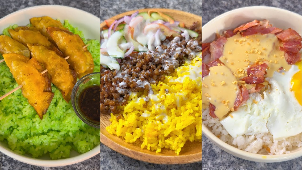 RECREATING FAST FOOD 3 WAYS | SHAWARMA RICE | BACSILOG | FRIED DUMPLING ...