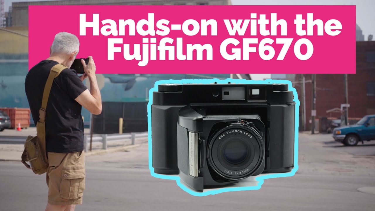 Hands on with the Fujifilm GF670 - YouTube