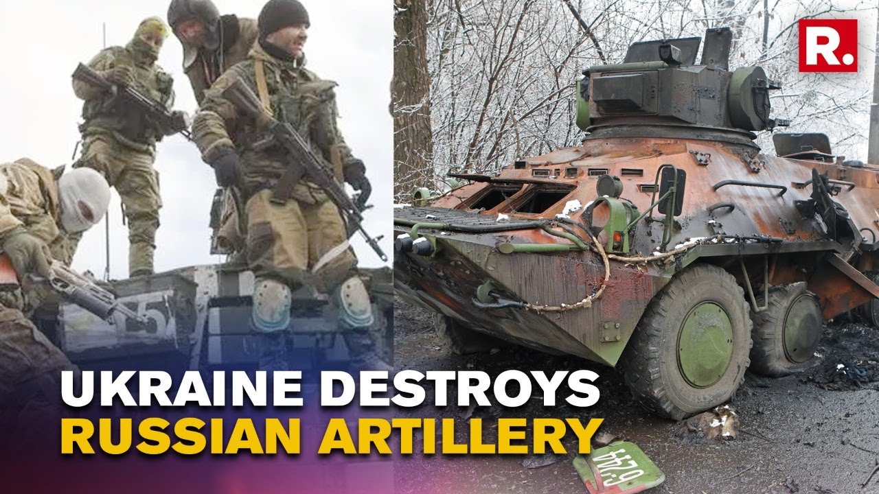 WATCH: Ukraine's Azov Battalion Destroys Russian Tanks As War Enter Day ...