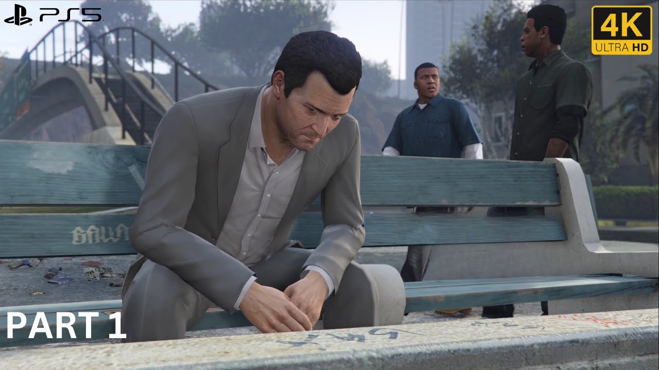 GTA 5 PS5 Gameplay Walkthrough Part 1 [4K 60FPS Ray Tracing] - No Commentary - YouTube