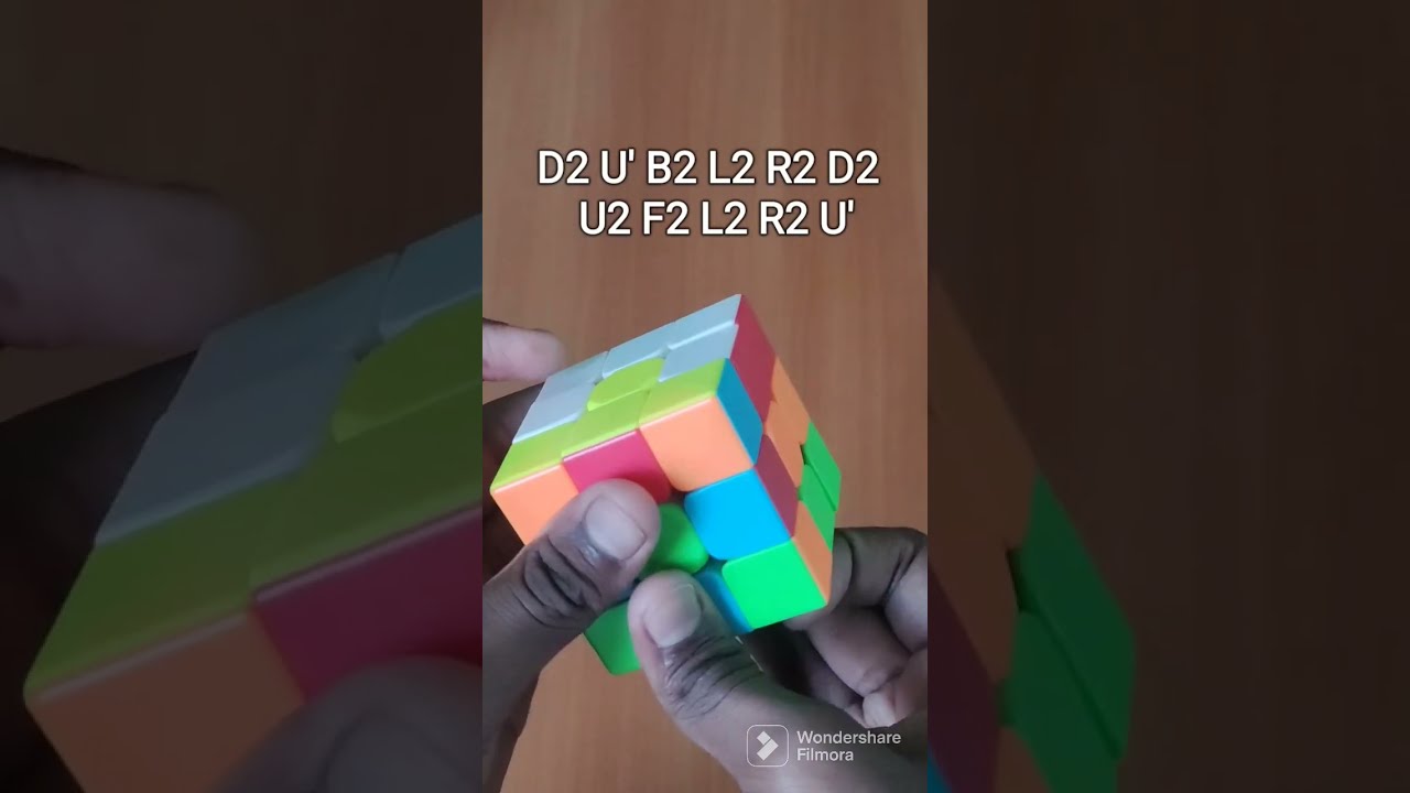 How To Make Cross Pattern In 3 3 Cube YouTube How To Make Cross Pattern In 3 3 Cube YouTube