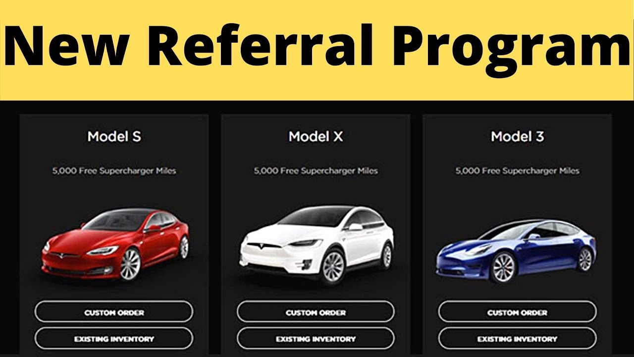 Tesla Is Completely Updating Its Referral Program, Switching To Mobile ...