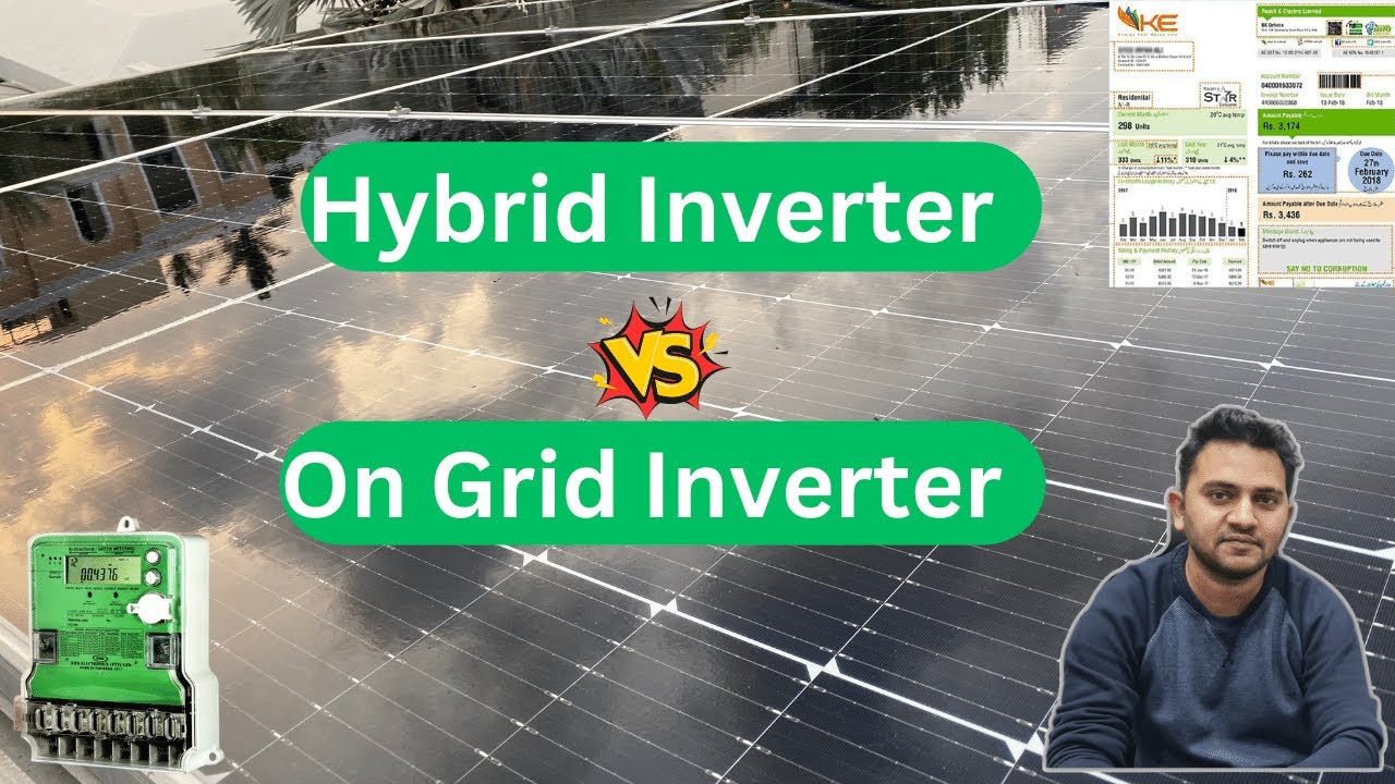 Hybrid Solar Inverter vs On Grid Solar Inverter System | Which One is ...