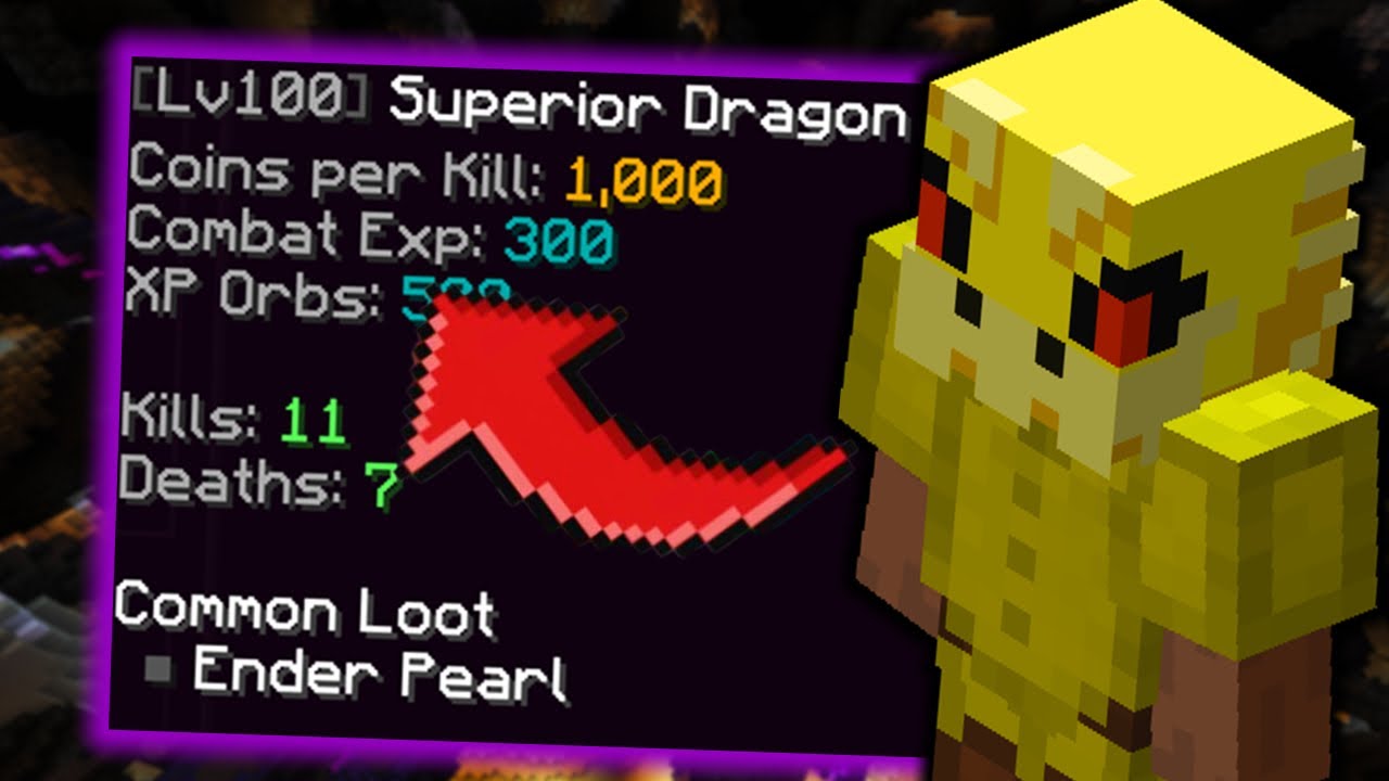 How To Get A Superior Dragon EVERYTIME! (Hypixel Skyblock) - YouTube