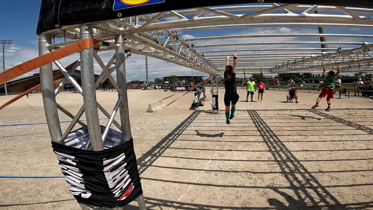 Spartan Race - Monkey Bar - YouTube