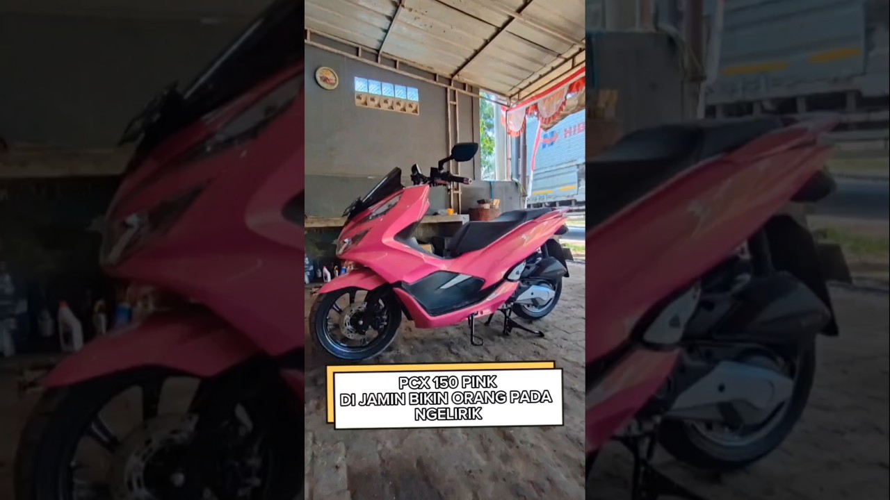 Repaint PCX 150 warna Pink. #shorts #hikaripainting - YouTube