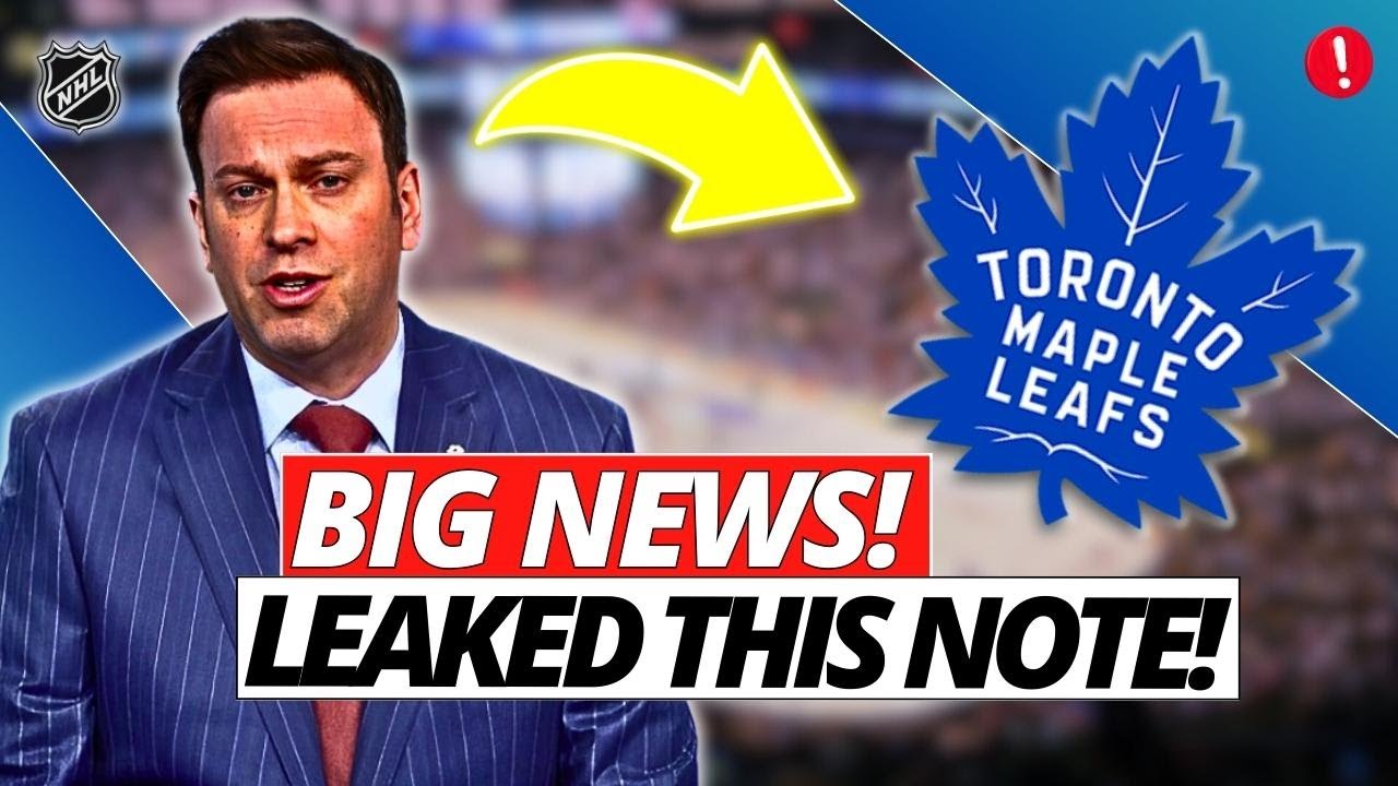 JUST HAPPENED! NEW INTERESTS! TORONTO MAPLE LEAFS NEWS TODAY! NHL NEWS ...