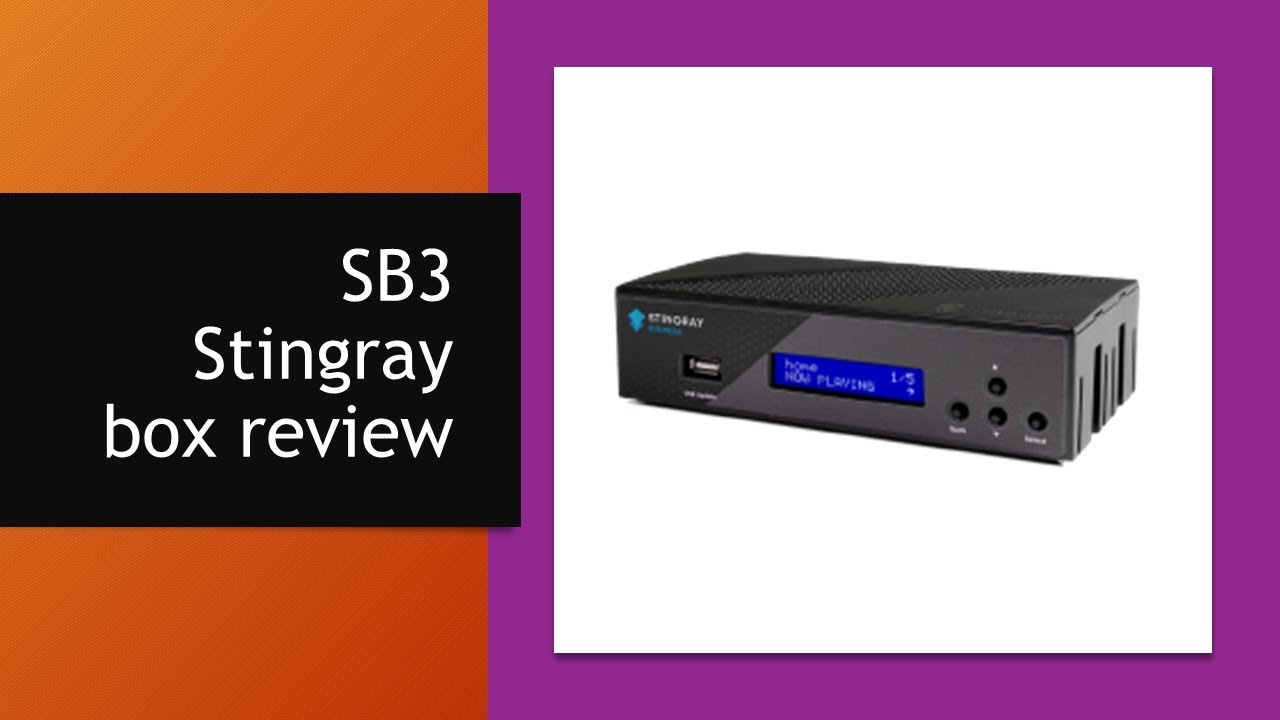 SB3 Stingray box review - YouTube