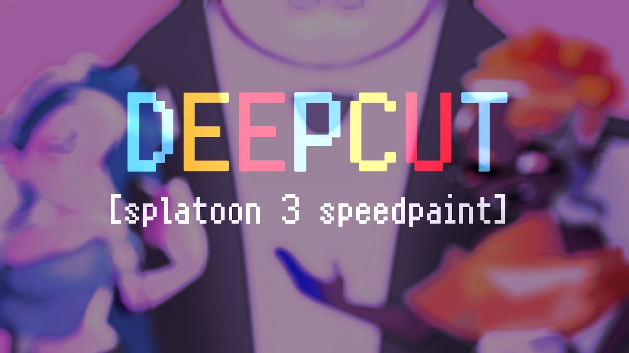 Deep Cut [splatoon speed paint] - YouTube