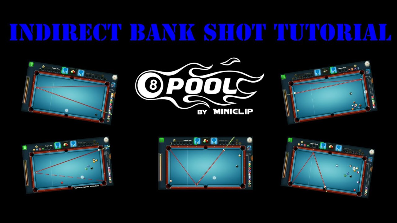 bank shot 8 ball pool tutorial | never miss a Bank Shot - YouTube