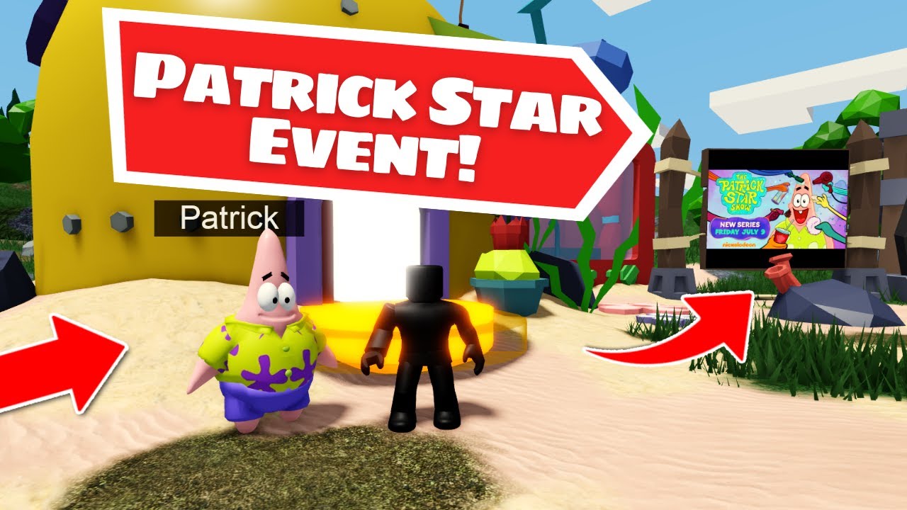 NEW Patrick Star Event in Roblox Islands! - YouTube