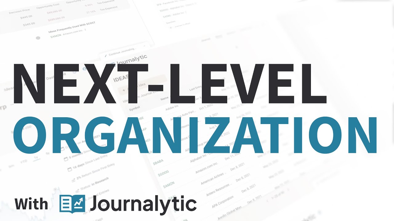 Next-Level Organization with Journalytic - YouTube
