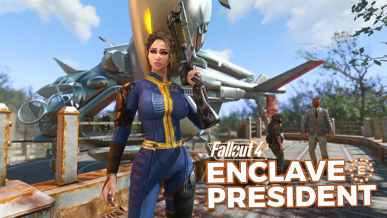 Fallout 4 - SAVING THE ENCLAVE PRESIDENT - Enclave New Story - Enclave ...