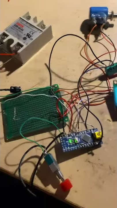 A ms Timer for a MOT Spotwelder , LCD 16x2 I2s, arduino nano - YouTube
