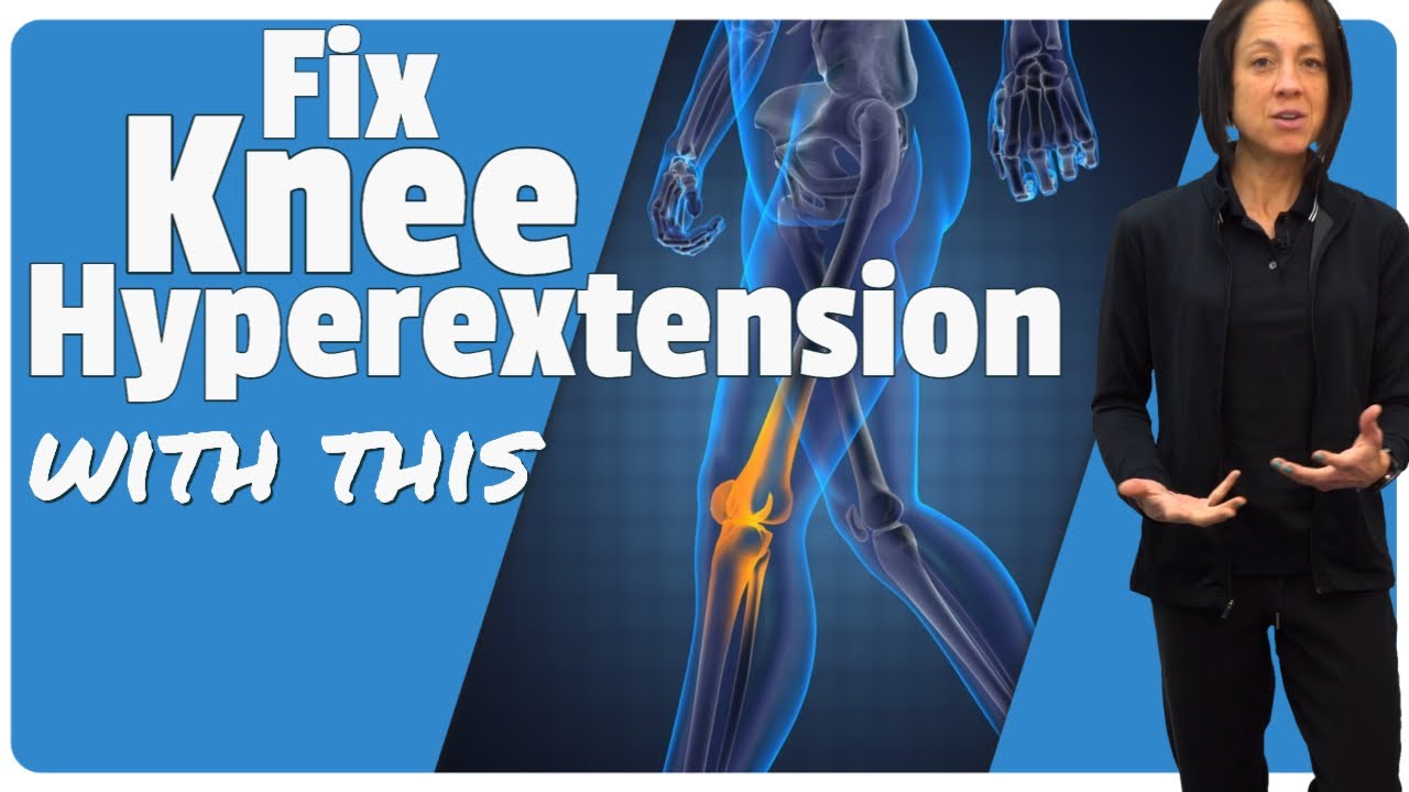 Walking After A Stroke Stop Knee Hyperextension YouTube