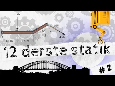 Statik Konu Anlatımı ve Soru Çözümleri  #2 (3 Boyutta Kuvvet - Moment - Kupl - Bileşke)