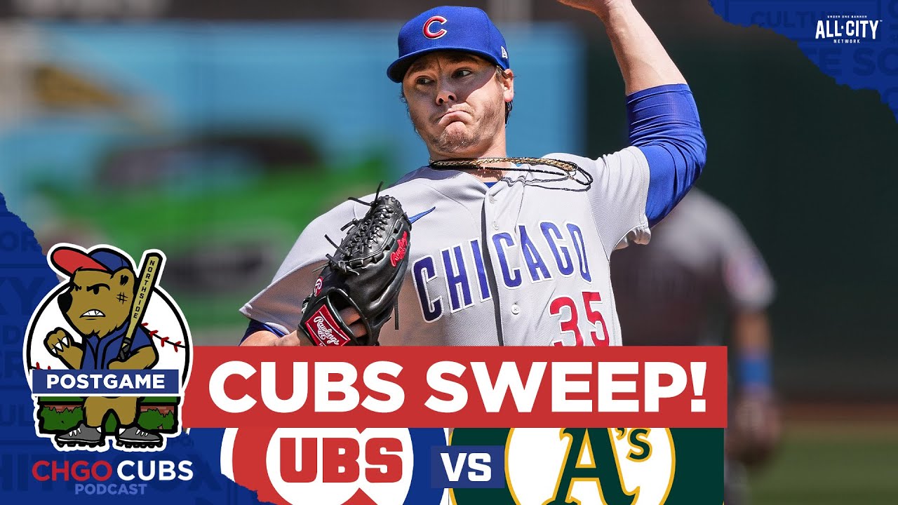 Justin Steele impresses again, Chicago Cubs sweep series in Oakland ...