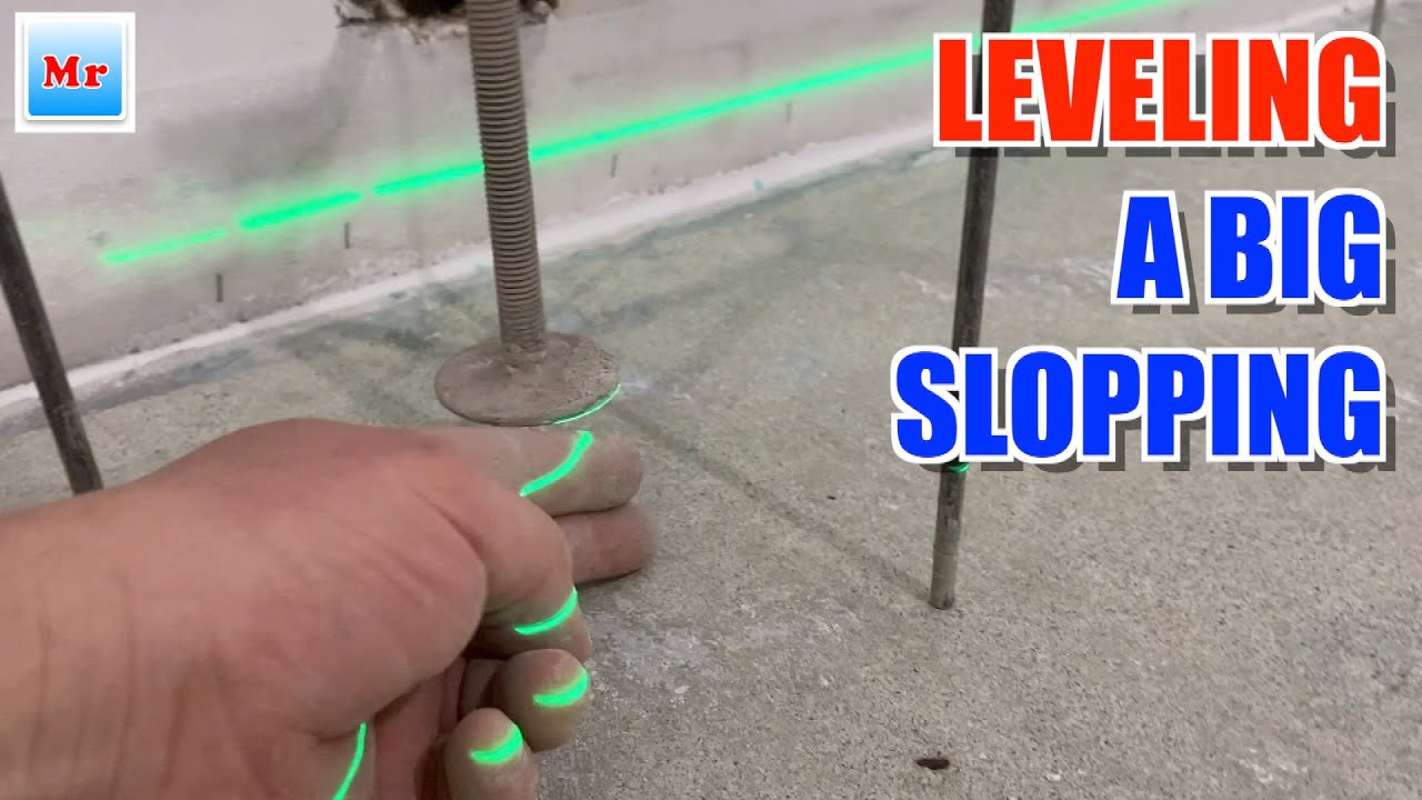 How to Level a Sloping Floor - YouTube