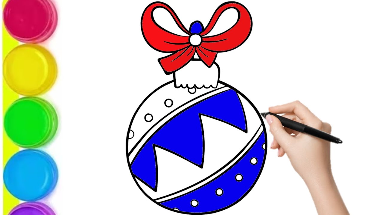 How to draw Christmas stuff step by step / Christmas /Christmas drawing ...
