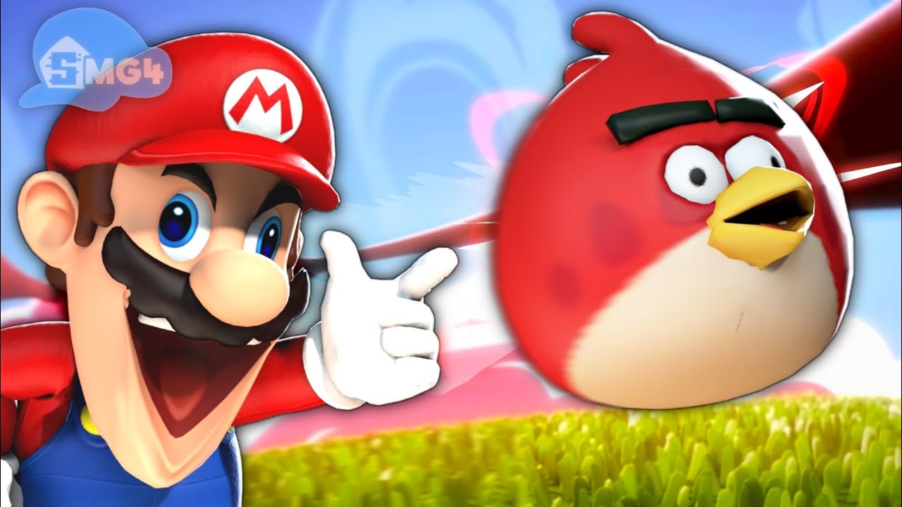 SMG4: It Mario Was In Angry Birds - YouTube