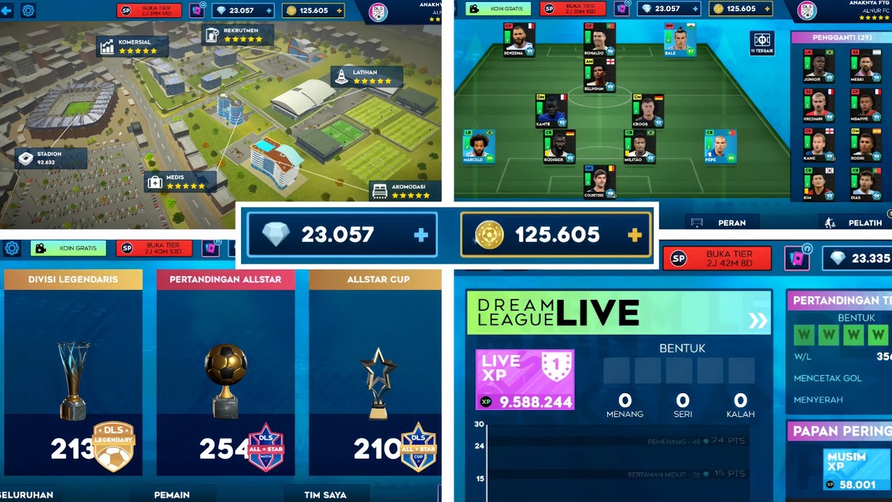 AKUN MAX BAJA HITAM !! FULL MAX PEMAIN TERBAIK DAN LANGKA! Fitur Ini ...