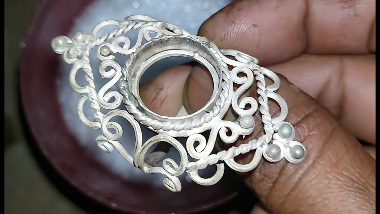 Sterling Silver Ring Making | Silver Ring Making Video - YouTube