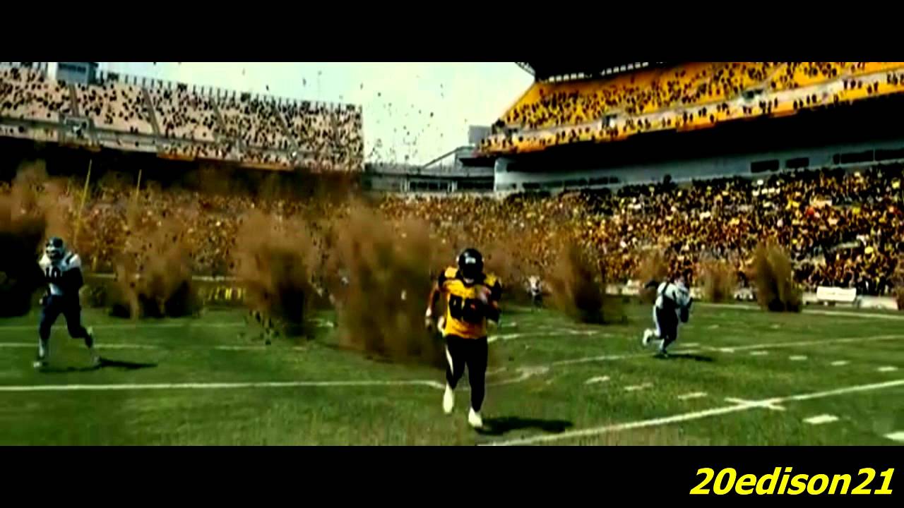 Hines Ward Running For His Life - YouTube
