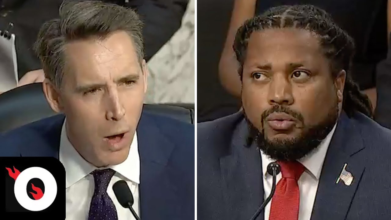 WATCH: Josh Hawley Stunned After Left-Wing Activist Dances Around Anti ...