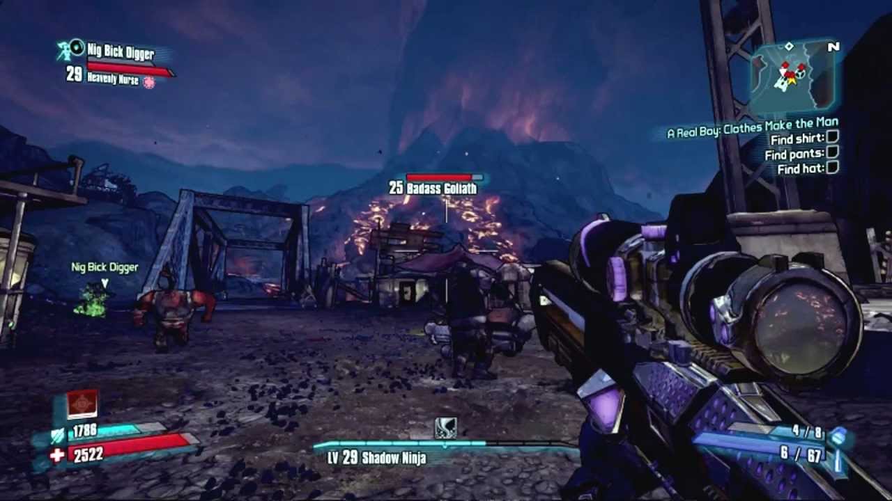 Borderlands 2 - Super Badass Monster Goliath - YouTube