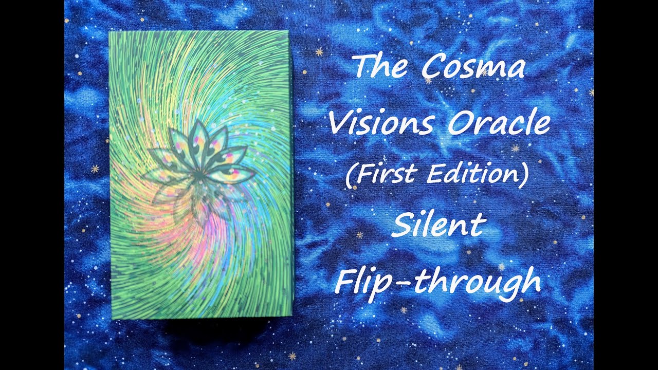 The Cosma Visions Oracle (First Edition) - Silent Flip-through - YouTube