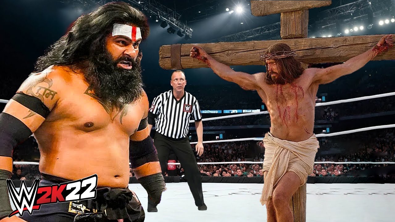 Veer Mahaan vs. Jesus (WWE 2K22) - YouTube