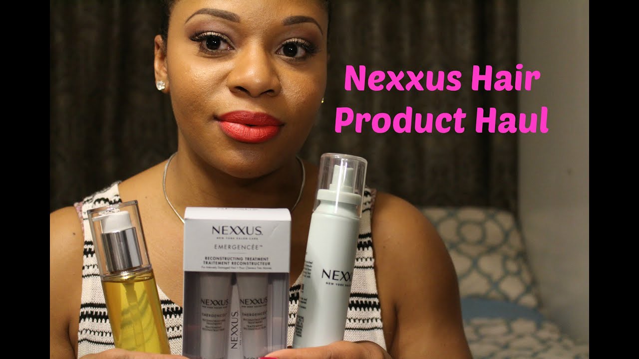 Nexxus Hair Product Haul - YouTube