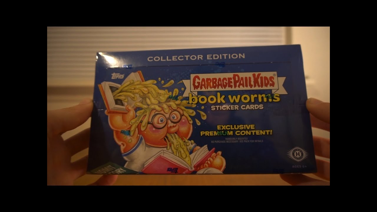 Garbage Pail Kids Book Worms Collector Edition #2 - YouTube