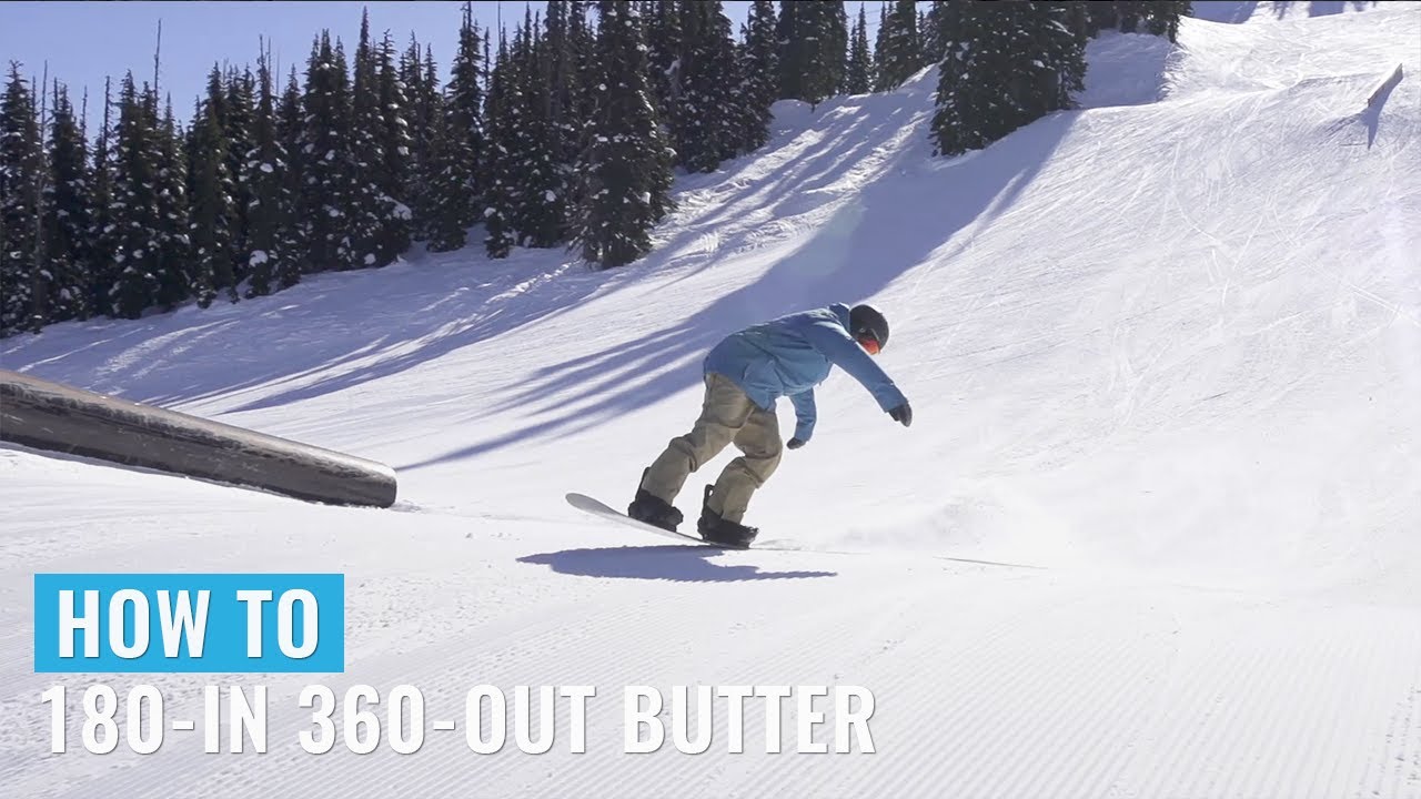 How To Frontside 180-In 360-Out Butter - YouTube