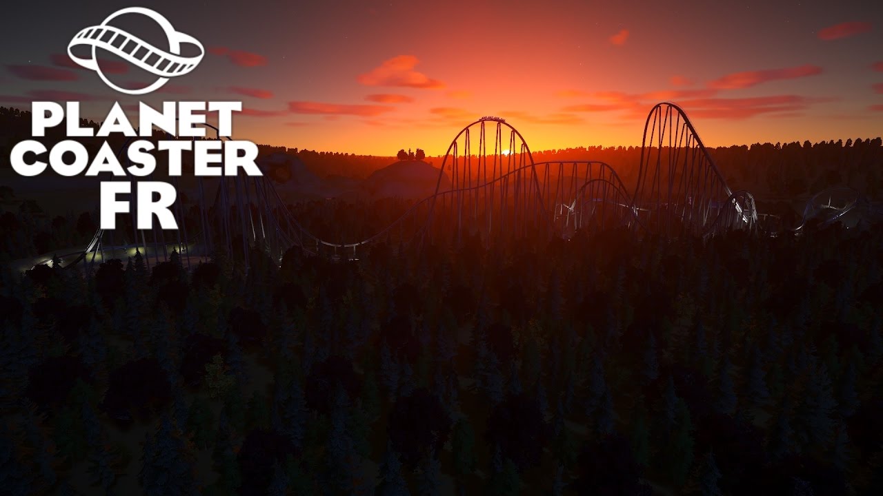 Planet Coaster: Iron Eclipse (RMC Single Rail Coaster) - YouTube