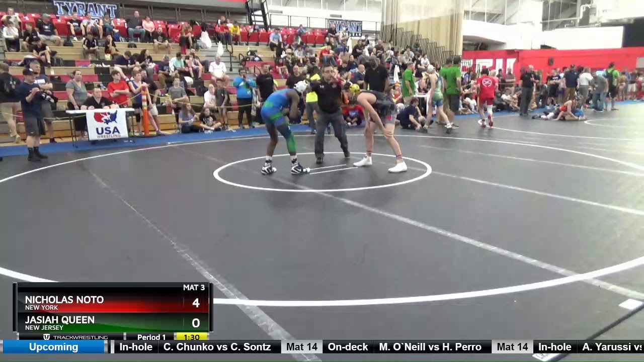 14U 114 Nicholas Noto New York Vs Jasiah Queen New Jersey - YouTube