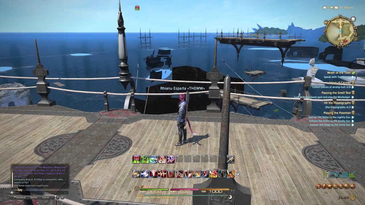 Playing FINAL FANTASY XIV on Linux Ubuntu 14.04 - YouTube