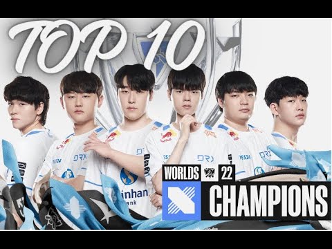 LOL TOP 10 worlds - YouTube