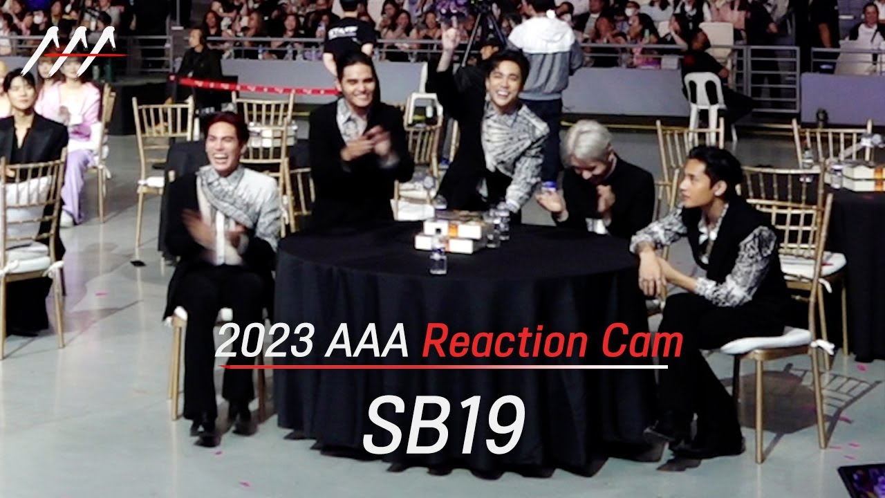 [#AAA2023] SB19 2023 Asia Artist Awards Reaction Cam - YouTube