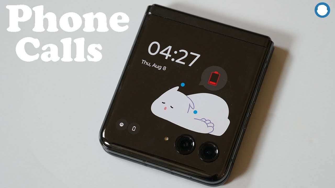 How To Make Phone Calls on Motorola Razr 50 Ultra Cover Screen - YouTube
