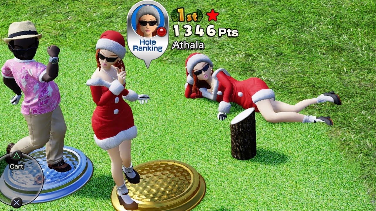 Everybody's Golf Condor (Hole in one on a par 5) - YouTube