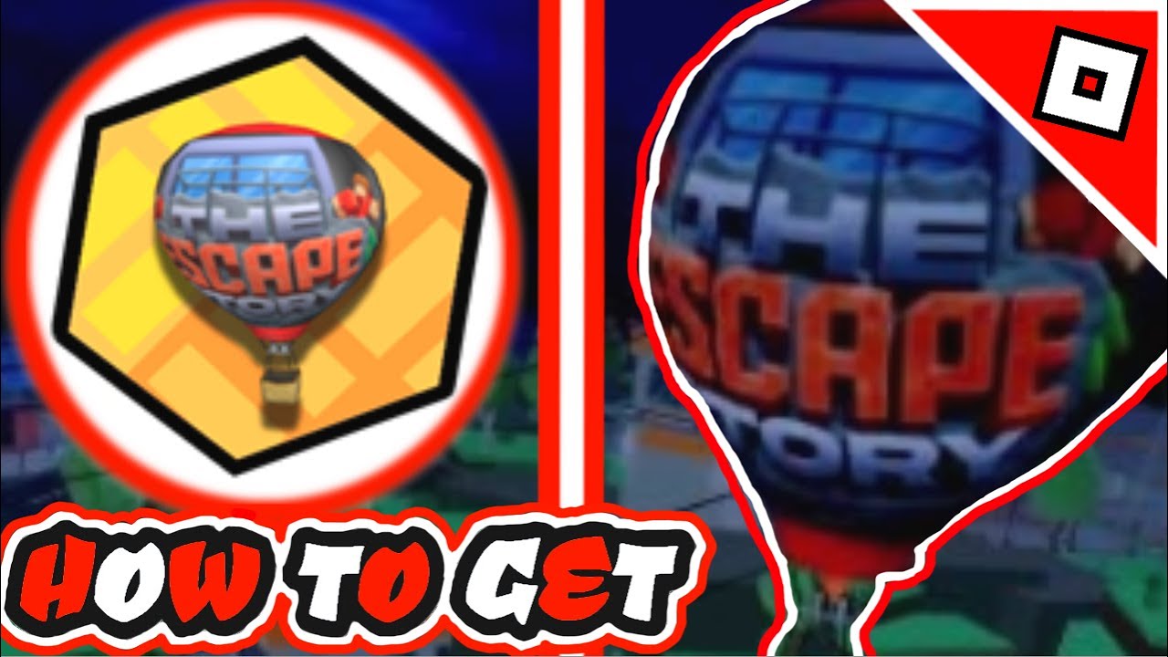 How to COMPLETE the Balloon Escape Ending + Badge in Roblox The Escape ...
