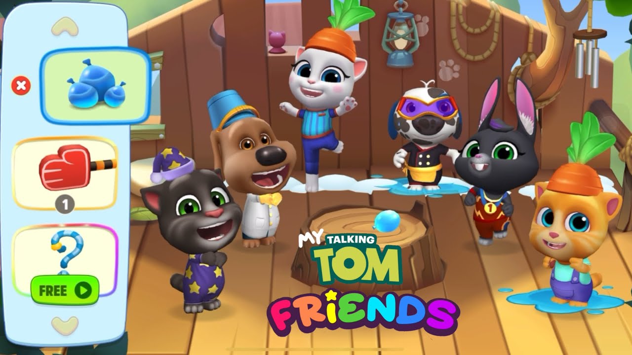 My Talking Tom and Friends - Tom, Angela, Ginger, Hank, Ben, Becca ...