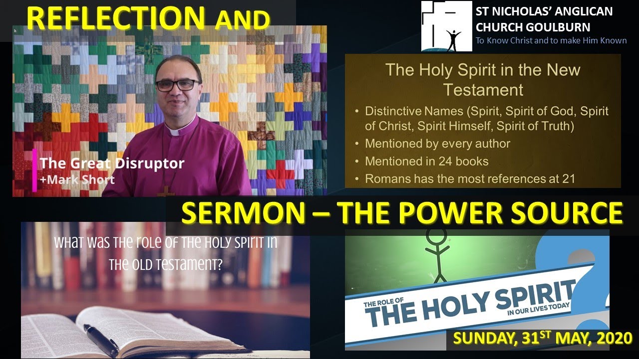 Bishop Mark Short's Reflection + Reverend Rick Lewis' Sermon for 31st ...