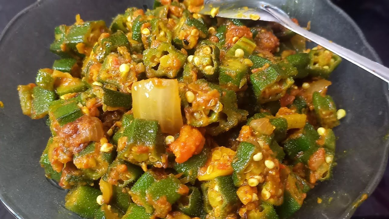 vendakkai masala/ Try this once /Bihindi masala /lady's finger curd ...