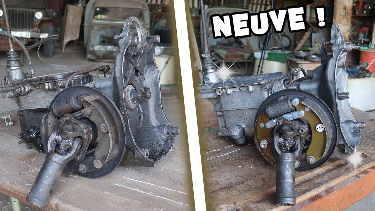 Je Transforme le Boite de vitesse 2CV - EP #13 - YouTube