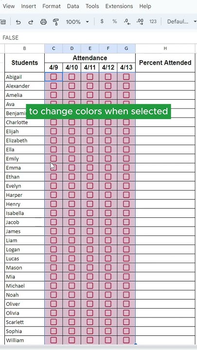 Tracking progress using checkboxes in Google Sheets #tutorial #googlesheets - YouTube