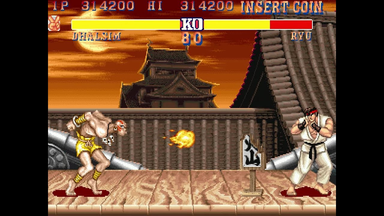 Street Fighter II: The World Warrior - Arcade Longplay (Dhalsim) - YouTube