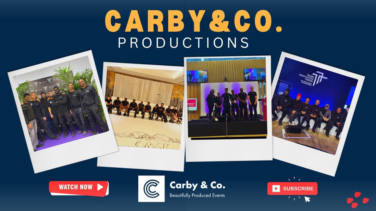 Carby & Co Event Design & Production Showreel 2022 - 2024 - YouTube