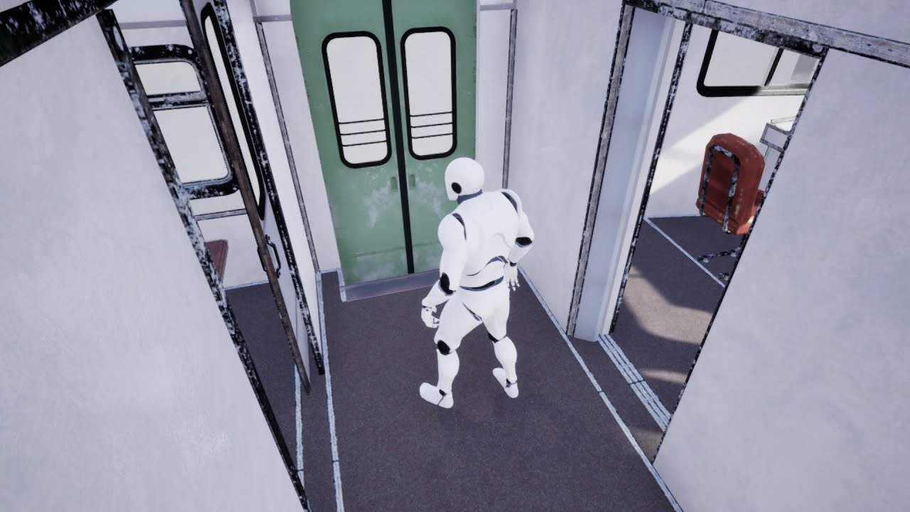 Unreal Engine Train Tutorial: Door Animation - YouTube
